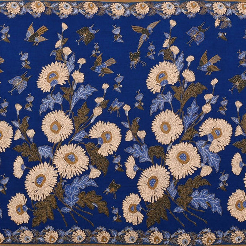 Hand Printed Silk Screen Cotton Batik - BLUE – Kevin Seah Online