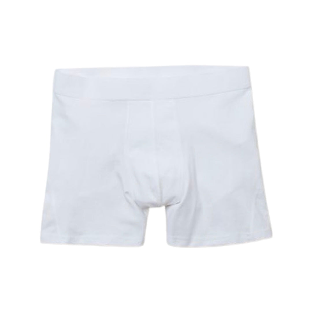 Mid White Cotton Trunks – Kevin Seah Online